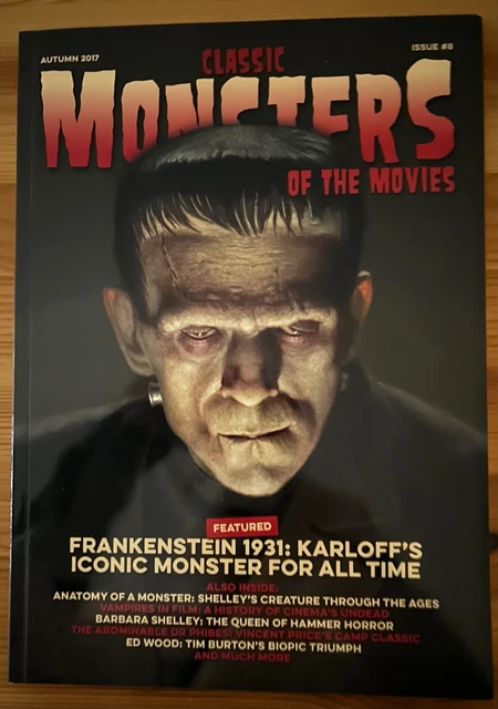 CLASSIC MONSTERS OF the Movies #8 magazine £6.95 - PicClick UK