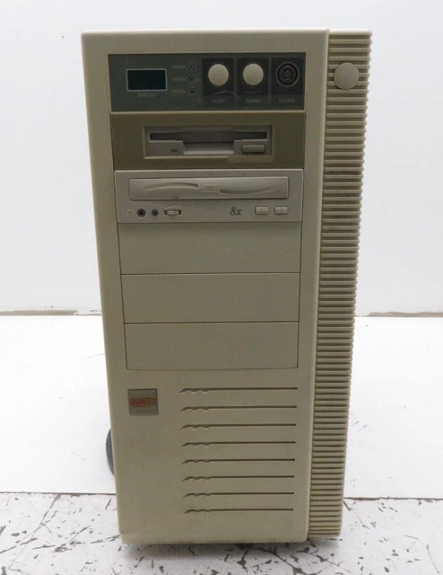 VINTAGE RETRO PC Case Beige AT Computer Case w/ PSU $109.99 - PicClick
