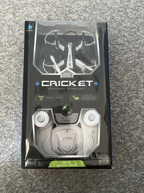 CRICKET REMOTE CONTROL drone used excellent condition, marks on box £47 ...