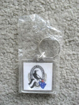COLLINGWOOD FOOTBALL CLUB Magpies Keyring Footy AFL Football. EUR 19,71 ...