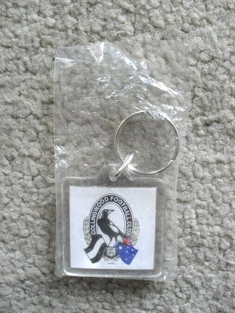 COLLINGWOOD FOOTBALL CLUB Magpies Keyring Footy AFL Football. EUR 15,32 ...