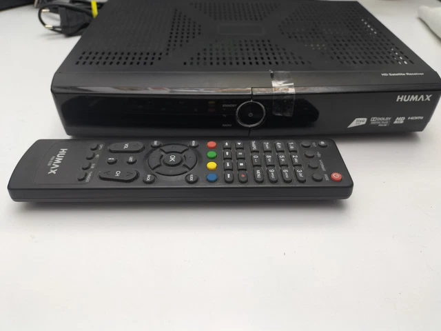 DECODER TIVUSAT HUMAX HD-5600S/IT usato funzionante con telecomando EUR ...