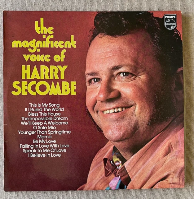 VINTAGE THE MAGNIFICENT Voice of Harry Secombe 12" 33 rpm vinyl LP ...
