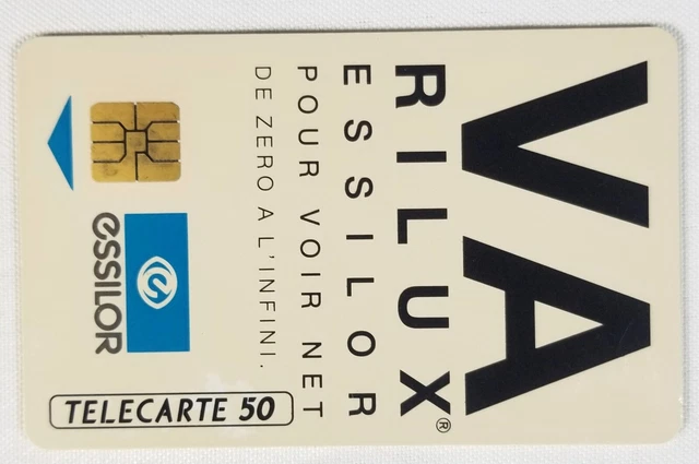 TÉLÉCARTE 50 - Carte Téléphonique Varilux Essilor - Collection EUR 2,00 - PicClick FR