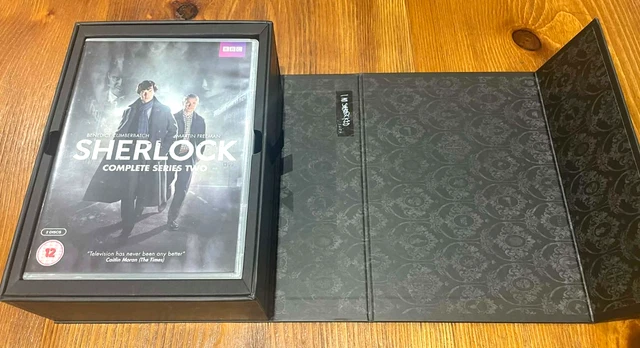 SHERLOCK BBC LIMITED Edition Collector's Dvd Box Set With Notepad £49. ...