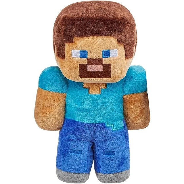 MINECRAFT 9 INCH Steve Character Plush Soft Stuffed Toy New Kids Toy £ ...