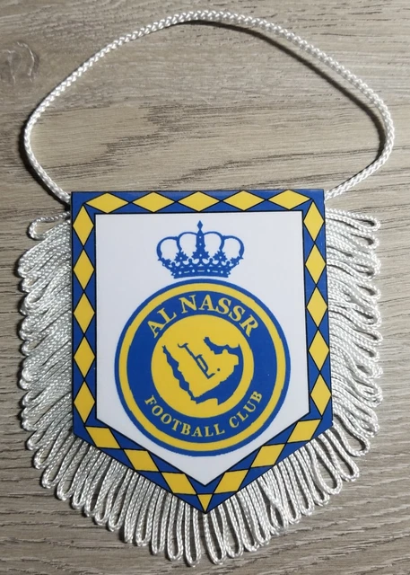 FANION WIMPEL PENNANT BANDERIN 9x11cm AL NASSR FC (SAUDI ARABIA) EUR 9 ...