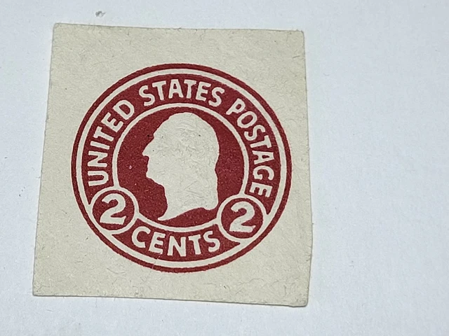 US USA Stationary Cut-Out Stamp 1915 2 C EMBOSSED [MY REF D 4] AA $4.99 ...