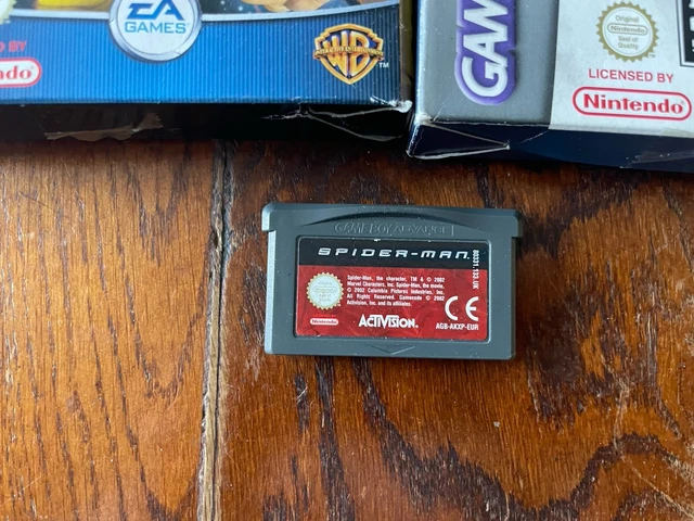 GAME BOY ADVANCE Game Bundle Monsters Inc Spyro Harry Potter Spider-Man ...