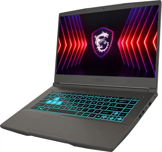 MSI THIN 15 15.6" FHD 144Hz Laptop i5-13420H 16GB RAM 512GB SSD RTX ...