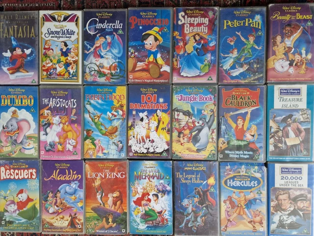 21 VHS WALT Disney children's videos £30.00 - PicClick UK