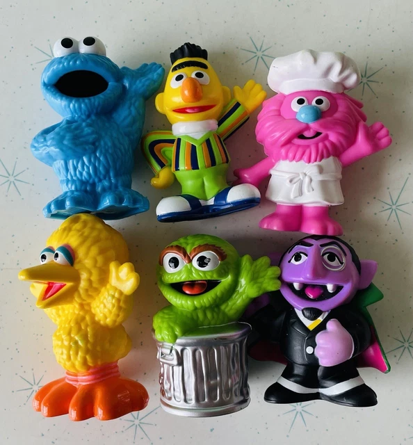 PLAYSKOOL SESAME STREET Friends Elmo Grover Cookie Monster Big Bird ... PLAYSKOOL SESAME STREET Friends Elmo Grover Cookie Monster Big Bird ...