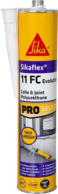 SIKA SIKAFLEX 11 FC Evolution Blanc Mastic-colle multi-usages haute ... SIKA SIKAFLEX 11 FC Evolution Blanc Mastic-colle multi-usages haute ...