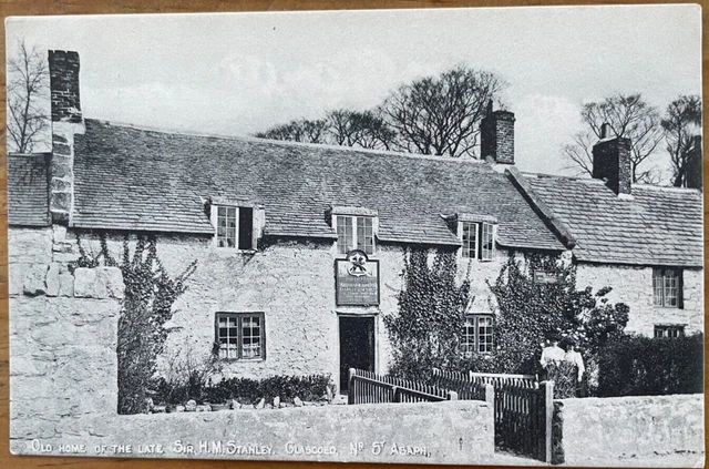 GLASCOED NR ST Asaph Old Home Of Sir Hm Stanley C1910 North Wales Advt ...