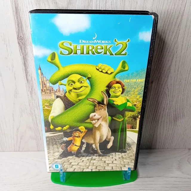 SHREK 2 Vhs Tape - Rare Retro Movie Series £9.85 - PicClick UK