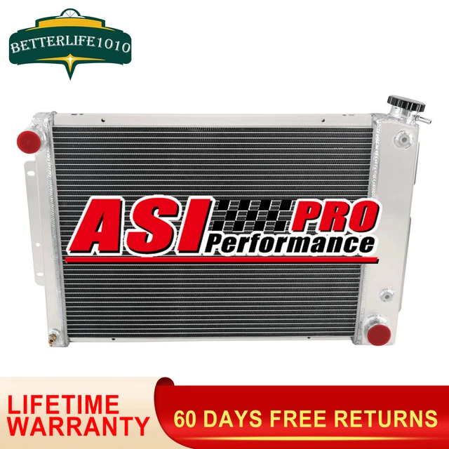 4 ROWS ALUMINUM Radiator Fits 1967-1969 1968 Chevrolet Camaro Pontiac ...