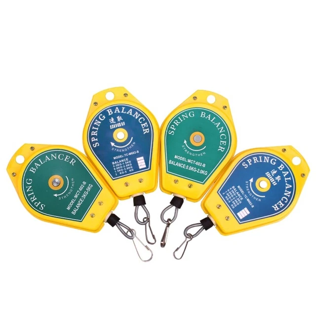 4 TYPES SPRING Balancer Retractable Holder Heavy Duty Tool Hook for Car ...