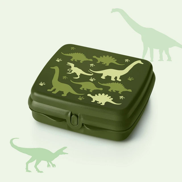 TUPPERWARE SANDWICHBOX DINOS - Box Brotdose Pausenbox Dino Dinosaurier ...