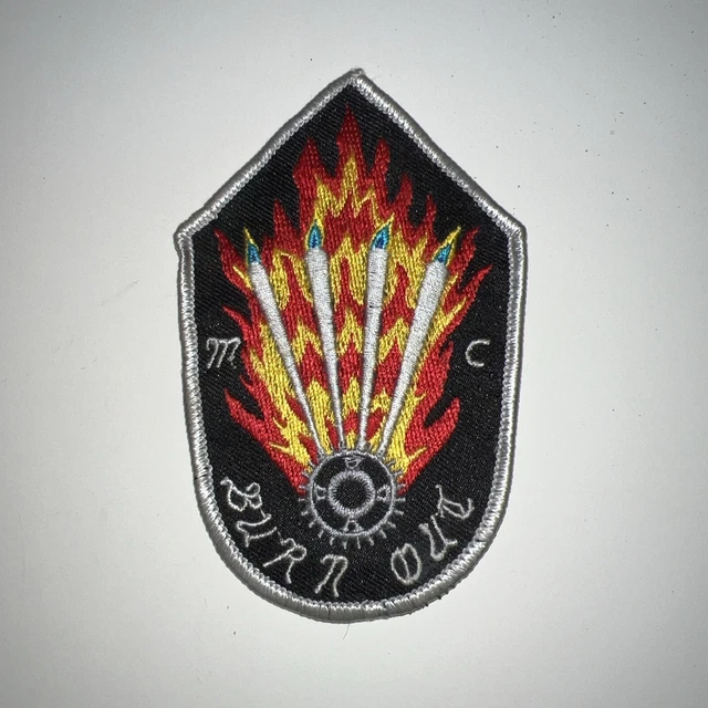 MC PATCH AUFNÄHER Kutte Motorcycle Club Mf Patches Vest Bones Hells ...