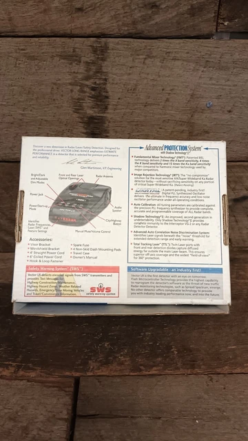 BELTRONICS VECTOR LR Radar Detector Vintage Snooper £24.99 - PicClick UK