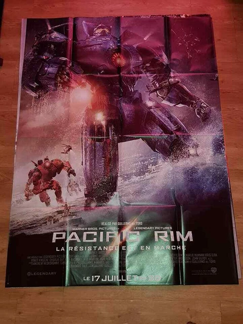 AFFICHE DE CINÉMA d'époque du film: PACIFIC RIM de 2013 (120x160cm) EUR 10,00 - PicClick FR