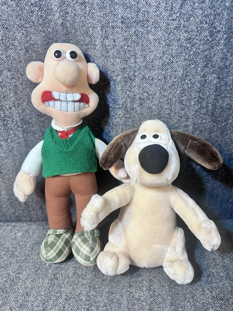 CIRCA 1989 AARDMAN Set of Wallace and Gromit Plush Dolls $35.00 - PicClick