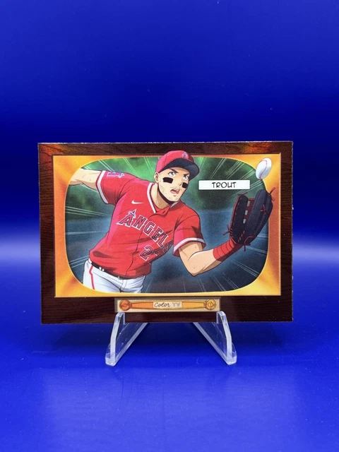2024 TOPPS BOWMAN | Mike Trout | Anime Bowman | Nuovo caso successo ...