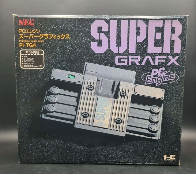 CONSOLE NEC PC Engine Super Grafx Boxed - Complet - NTSC-J JAP - Très ...