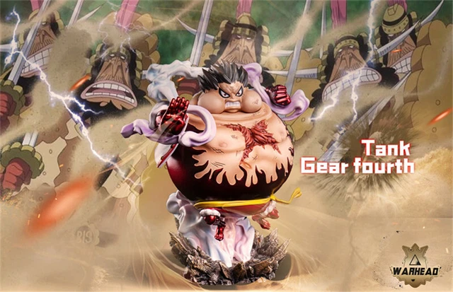 ONE PIECE MONKEY D Luffy Tank Statue Warhead Studio Figure Resin 13cm £ ...