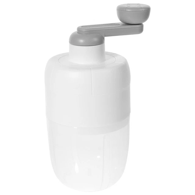 MANUAL ICE GRINDER Snow Cones Machine Adjustable Ice Texture Snow Cone ...