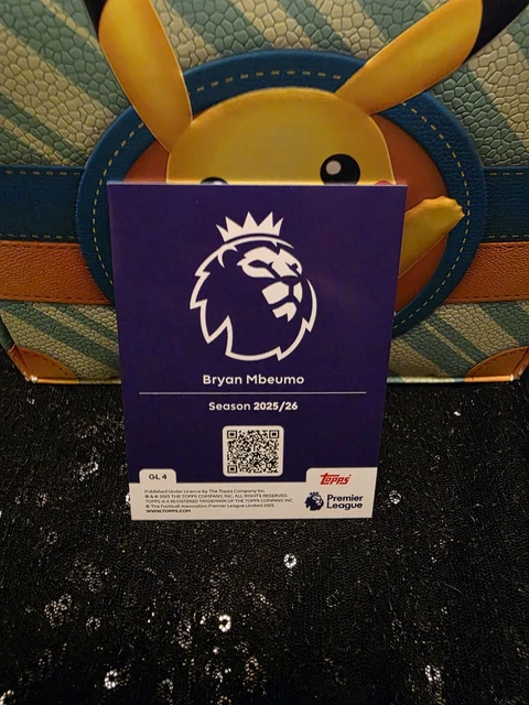 PREMIER LEAGUE 25/26 - Brentford - Bryan Mbeumo #GL4 Gold Lions £4.50 ...