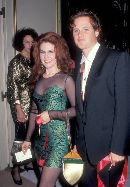 SINGER KATE PIERSON musician Keith Strickland of The B-52s at - 1991 ...