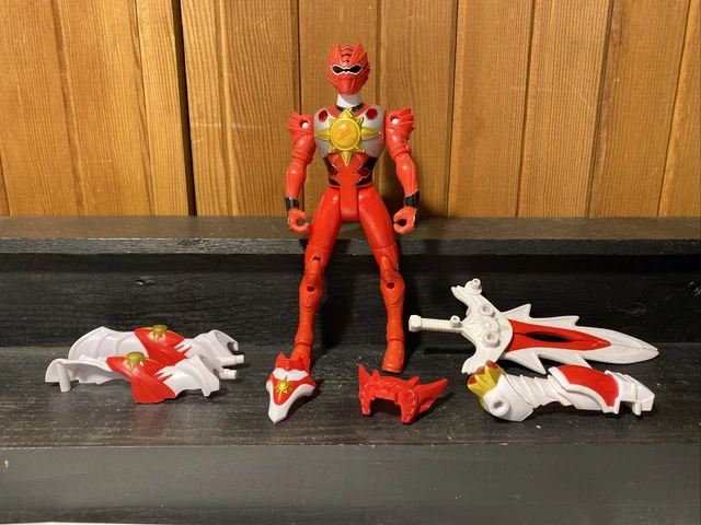 2008 BANDAI- POWER Rangers/Jungle Fury: Beast Morphin Red Tiger Ranger ...