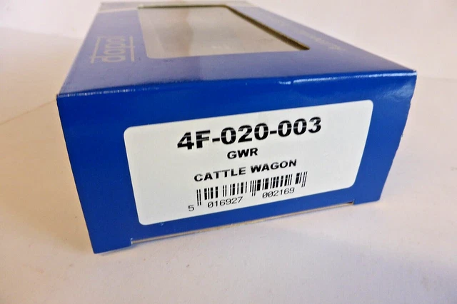 OO GAUGE DAPOL 4F-020-003 GW Grey Cattle Wagon GW13824 New £13.20 ...