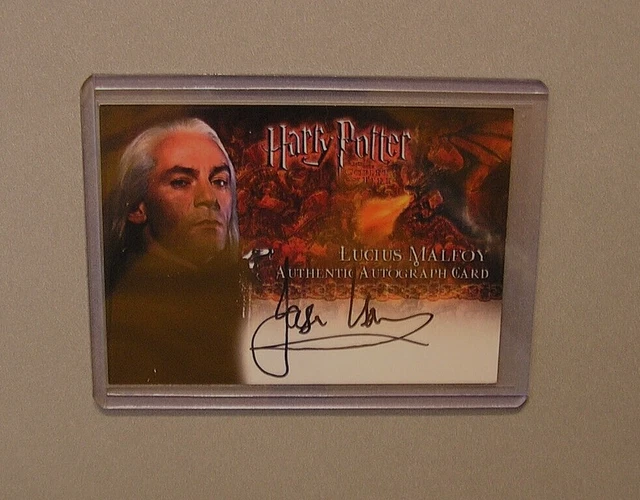 JASON ISAACS LUCIUS Malfoy Harry Potter Autograph Signed Wand £174.99 ...