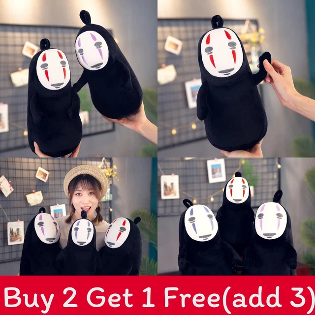 AUTHENTIC MIYAZAKI'S SPIRITED Away No Face Man Plush Toy Ideal For Home ...