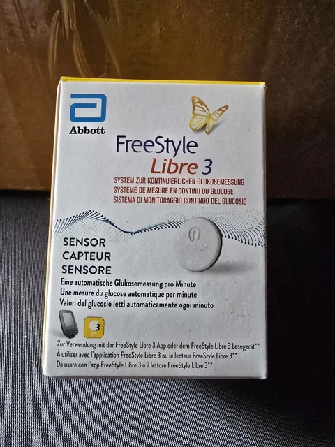 ABBOTT FREESTYLE LIBRE 3 Mhd 2026 Blutzucker Chip Neu EUR 60,00 ...