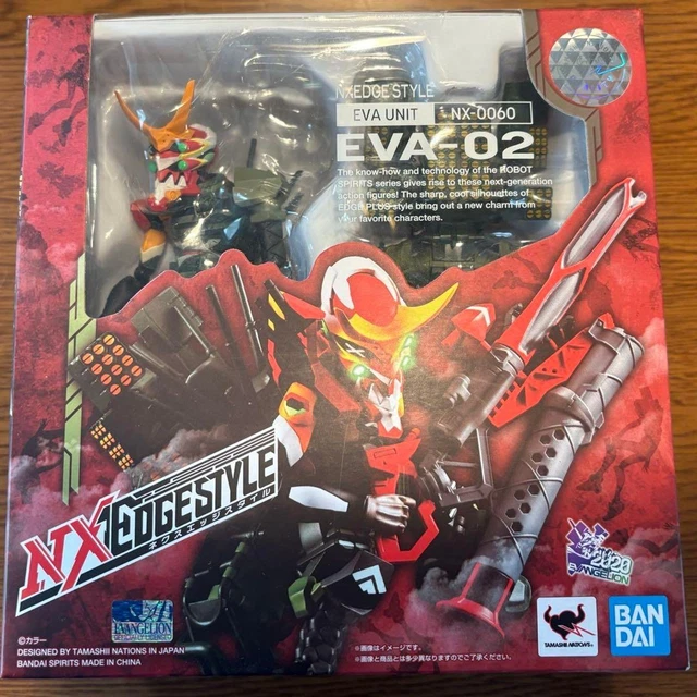 NX EDGE STYLE Evangelion Unit 02 Alpha (EVA-02) Bandai Action Figure £ ...