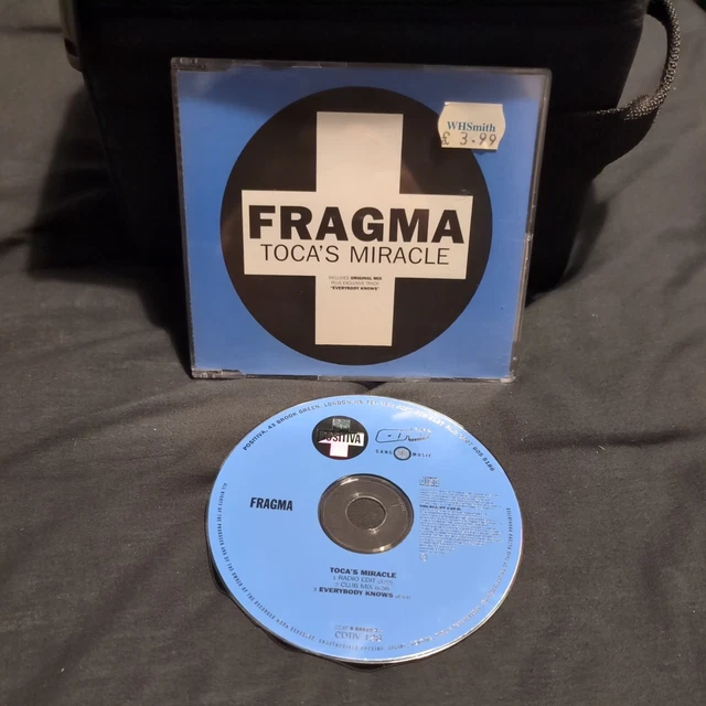 FRAGMA - TOCA'S Miracle - CD Single - 3 Songs - 2000 - Trance Dance ...
