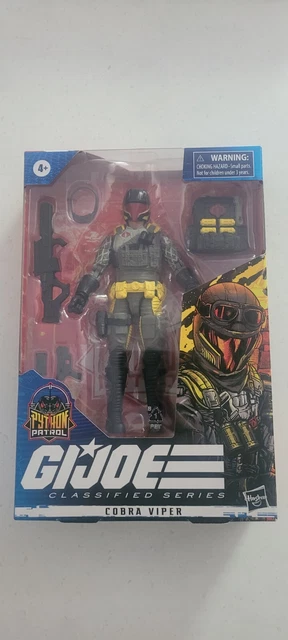 HASBRO G.I. JOE Python Patrol Cobra Viper 7 in Action Figure - F4755 ...