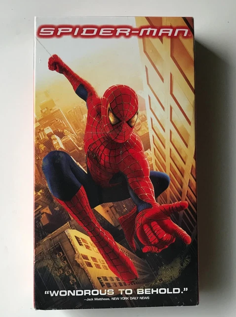 SPIDER-MAN VHS 2002 Sam Raimi Spiderman Marvel Cult Superhero FACTORY ...