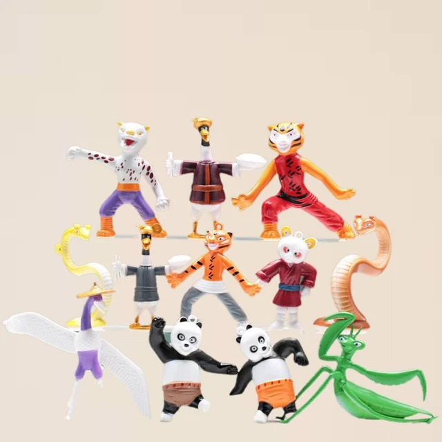 NEW CROSS-BORDER KUNG Fu Panda Handheld Cartoon Doll Model Toy ...