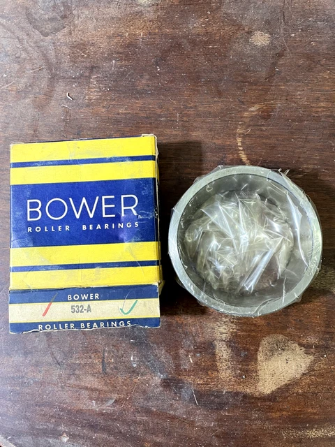 BOWER BCA NTN 532-A Tapered Bearing Cup MADE USA NOS Same Timken 532A ...