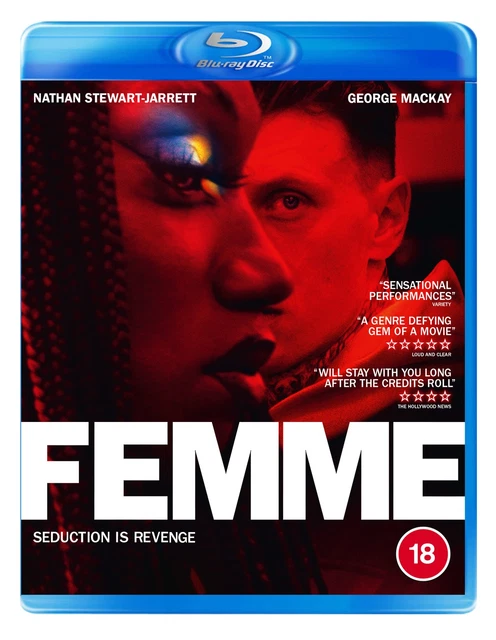FEMME (BLU-RAY) GEORGE MacKay Antonia Clarke Nathan Stewart-Jarrett ...