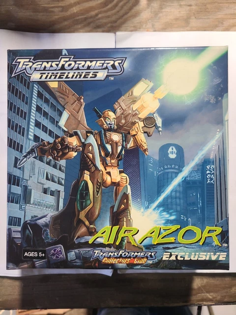 TRANSFORMERS TIMELINES AIR RAZOR Action Figure collectors club $125.00 ...
