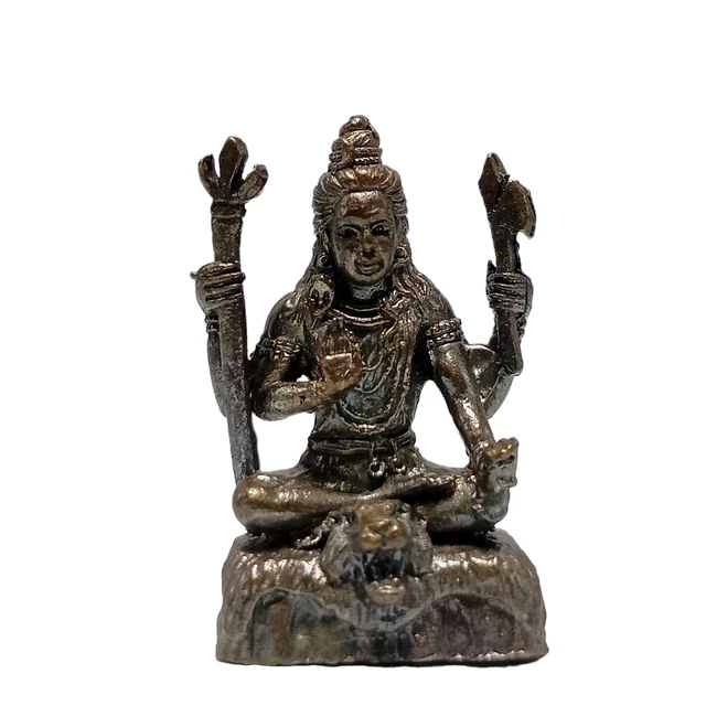 LORD SHIVA STATUE Small Mahadev Idol God Hindu God Figurine Shiv ...