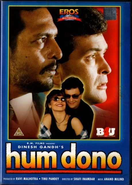 HUM DONO - B4U & EROS BOLLYWOOD DVD - Rishi Kapoor, Nana Patekar, Pooja ...