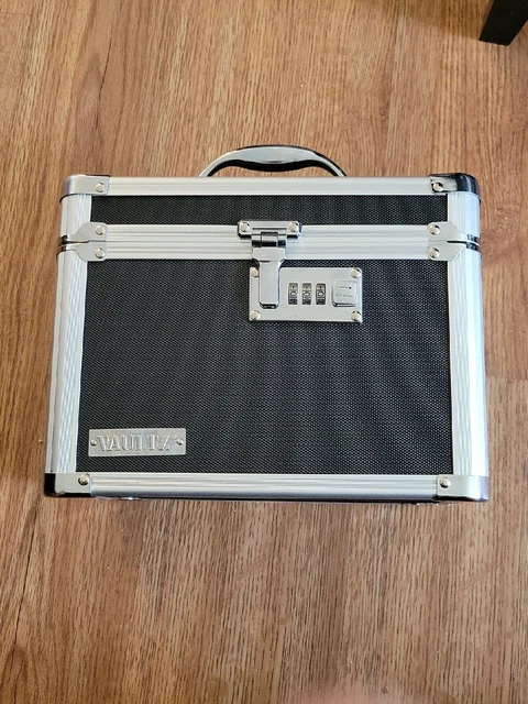 VAULTZ LOCK IT Up Storage Box Pre-Programable Combination Lock / Black ...