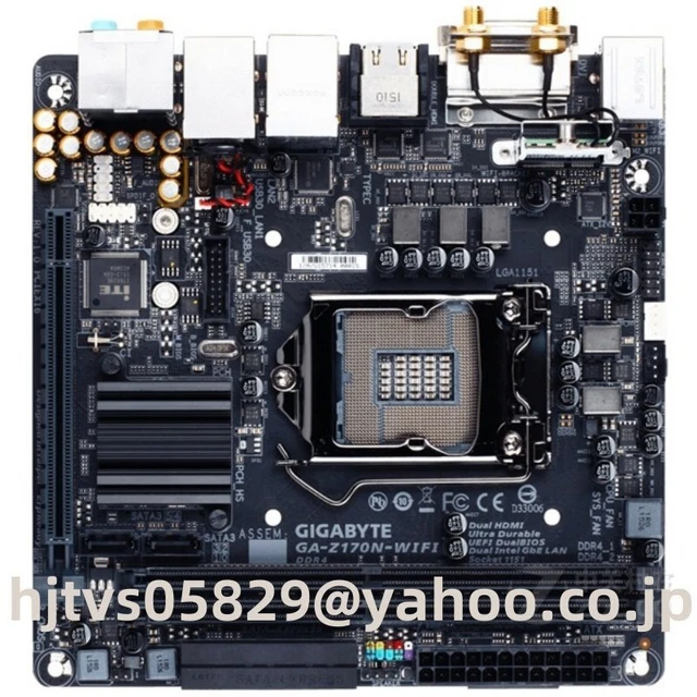 GIGABYTE Z170N WIFI Motherboard Intel Z170 Lga 1151 2 Ddr4 Dimm Mini-Itx Memory £291.22 ...