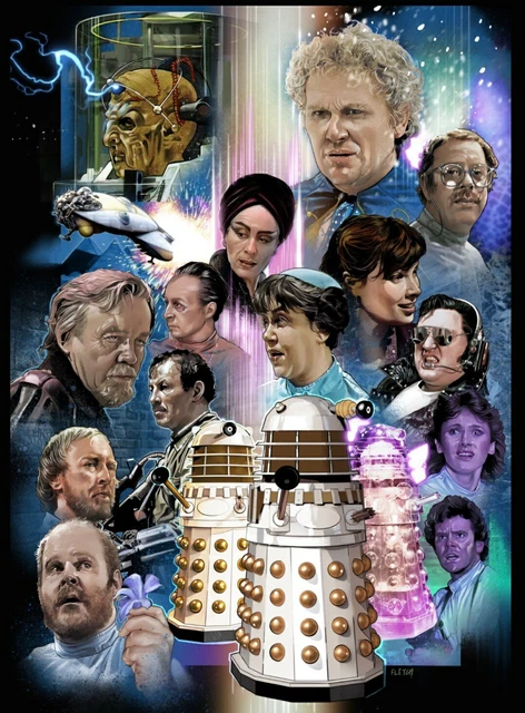 DOCTOR WHO EXCLUSIVE revelation of the daleks A3 Poster By Jason ...